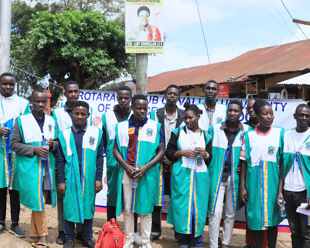 VUST Rotaract & Red Cross Link carry out general cleaning – Valley ...